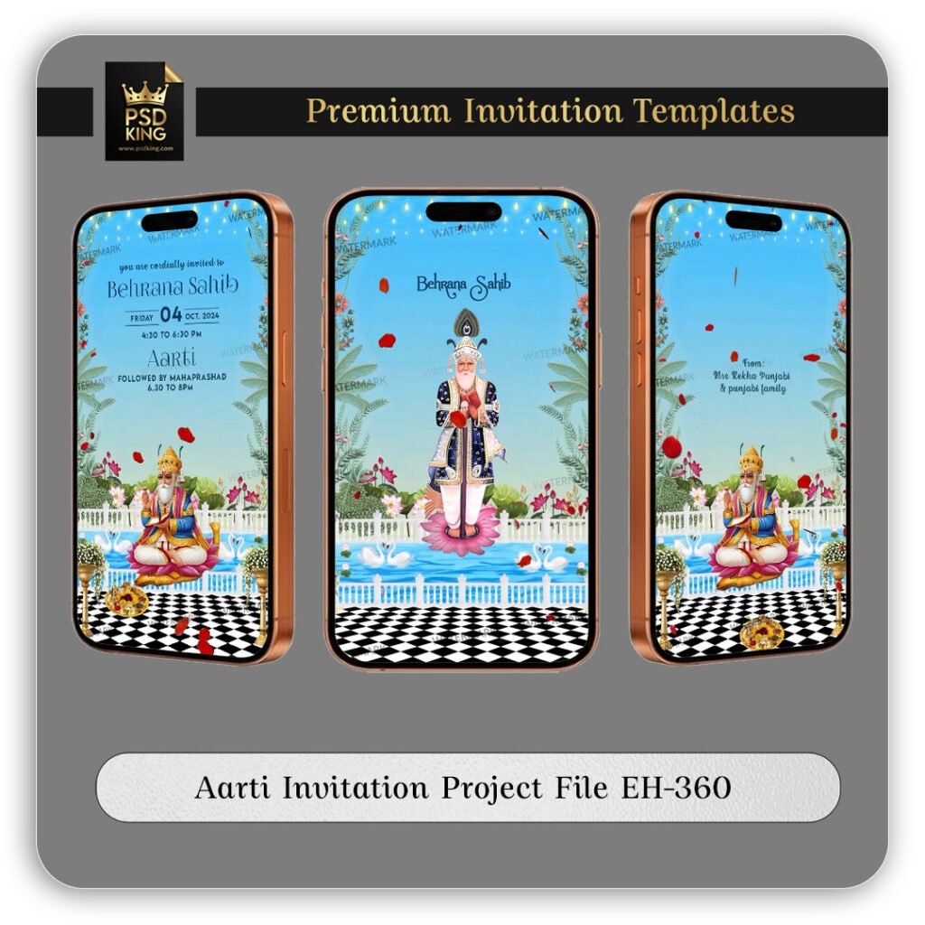 Aarti Invitation Project File EH-360